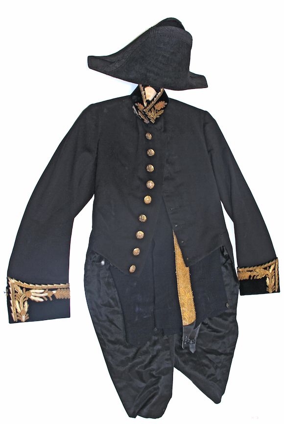 Bonhams : An assembled British diplomat's uniform