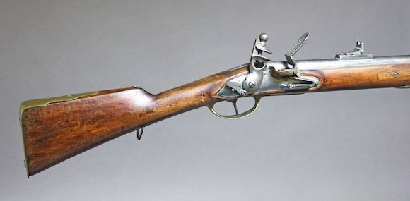 Bonhams : A Danish/Norwegian Model 1774/1841 percussion conversion rifle