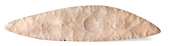 Bonhams : Neolithic Flint Knife with Fossil Fish Inclusion – A Rare and ...