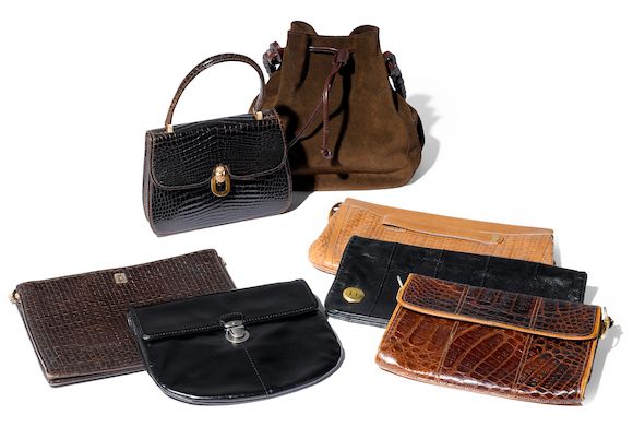 Bonhams : A group of lady's hand bags