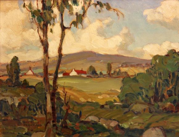 Bonhams : Hal Ross Perrigard, A.R.C.A (Canadian, 1891-1960) Pastoral ...