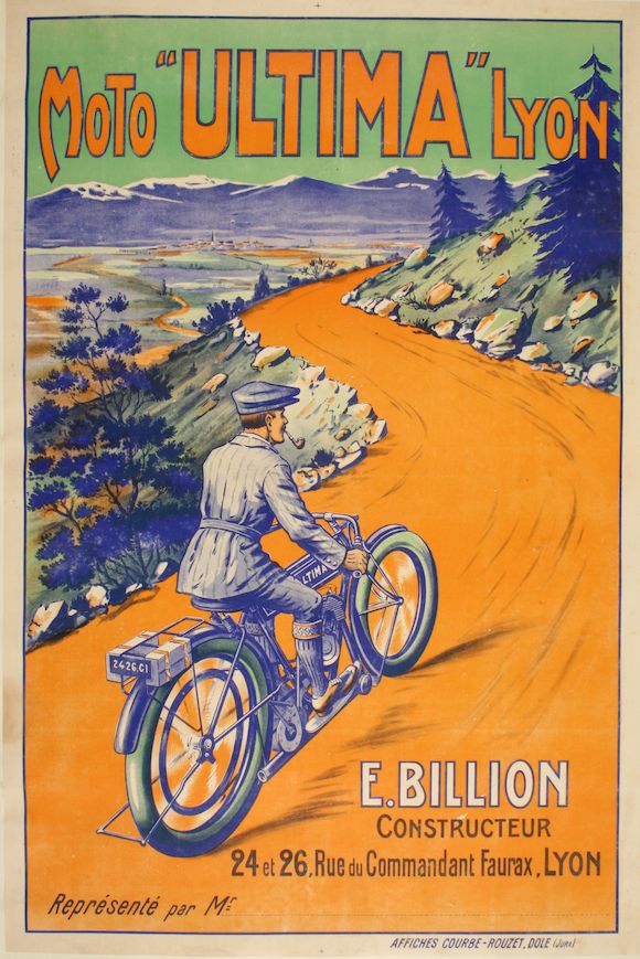 Bonhams : Anonymous; Moto "Ultima" Lyon;