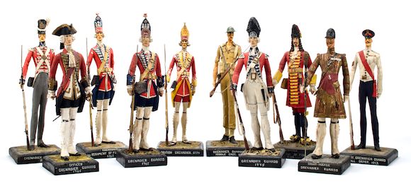 Bonhams : A group of Grenadier Guards from various periods and uniforms ...