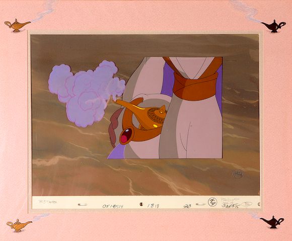 Bonhams : A Walt Disney celluloid from Aladdin