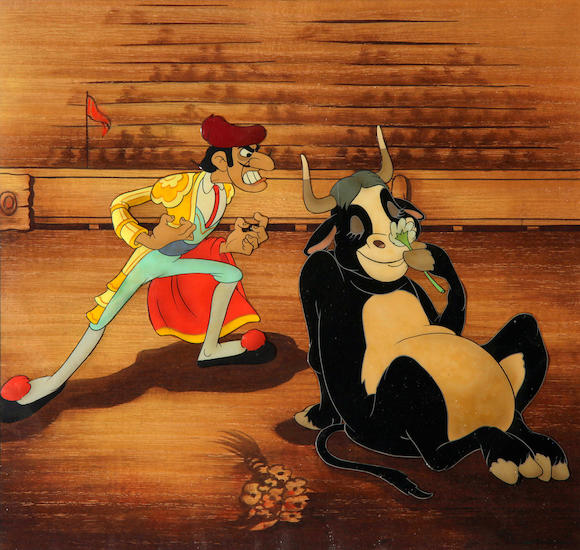 Bonhams A Walt Disney Celluloid From Ferdinand The Bull