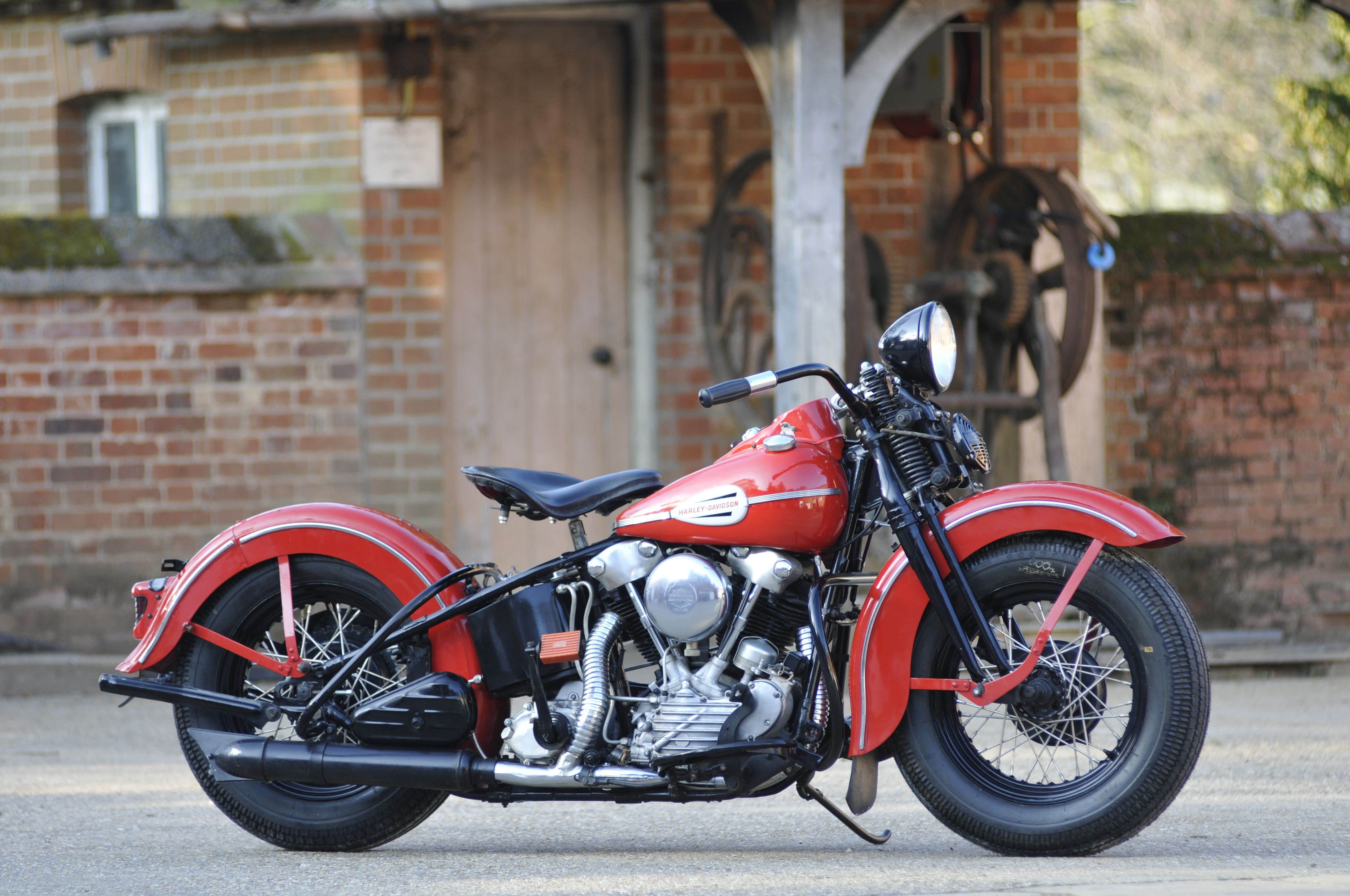 Bonhams Cars : 1945 Harley-Davidson FL 'Knucklehead' Engine no. 45FL1464