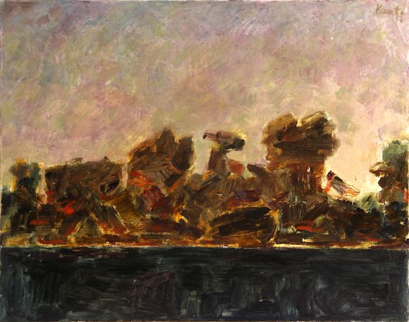 Bonhams : Roger Edward Kuntz (American, 1926-1975) Sunset shapes III 24 ...