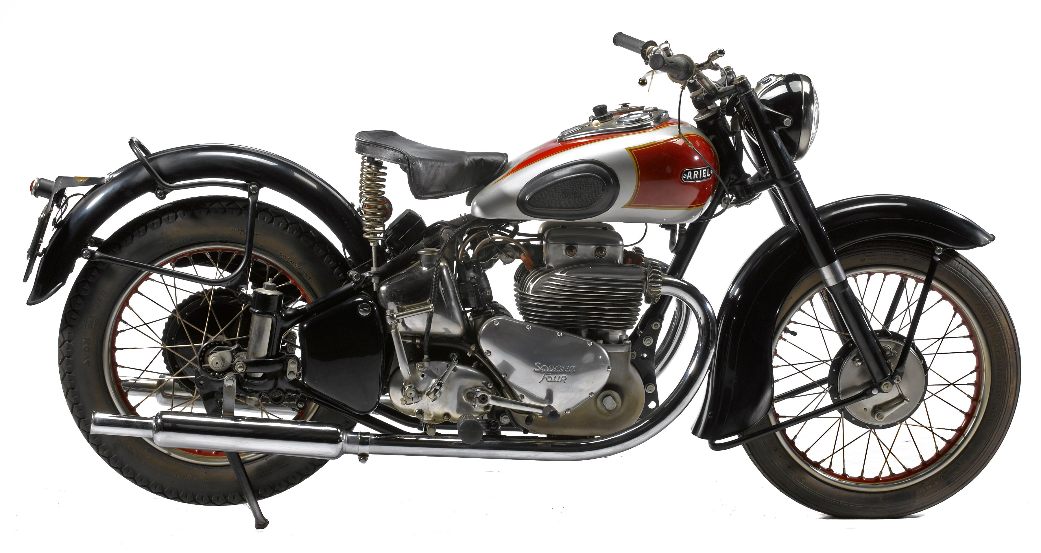 1954 Ariel Square Four Frame no. GS457 Engine no. FJ470X - auctions ...