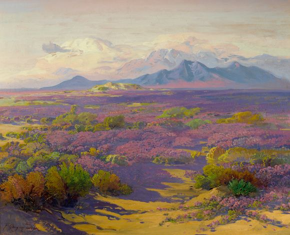 Bonhams : Fred Grayson Sayre (American, 1879-1939) Blooming Verbena 24 ...