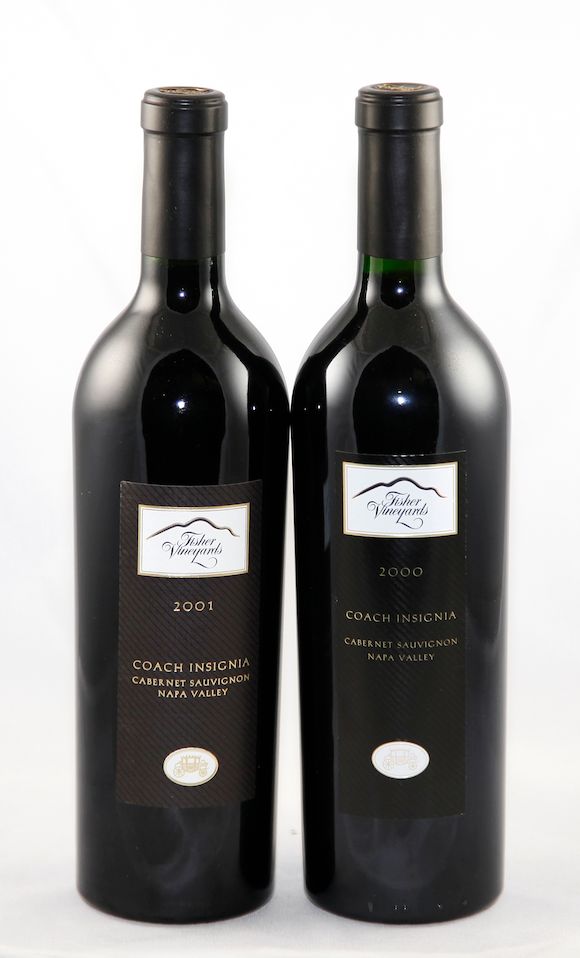 Bonhams : Fisher Cabernet Sauvignon, Coach Insignia 2000 (6) Fisher ...