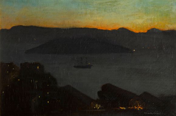Bonhams : Charles Rollo Peters (American, 1862-1928) Dawn on San ...