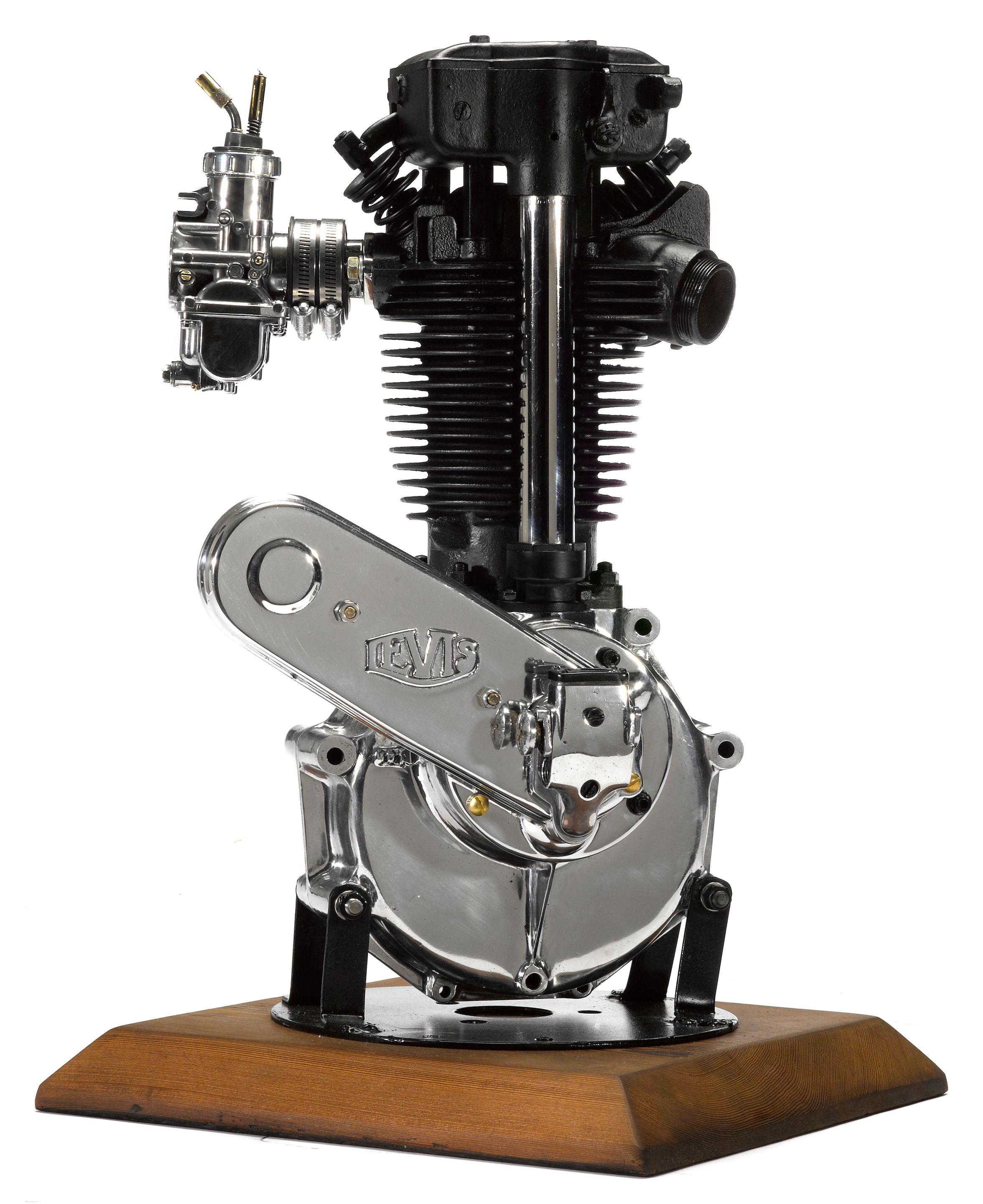 Bonhams Cars : A Levis, single cylinder, motorcycle engine,