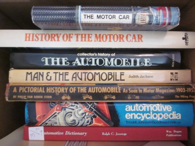 Bonhams Cars : A lot of automobile history reference titles,