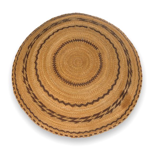 Bonhams : A Pomo tray