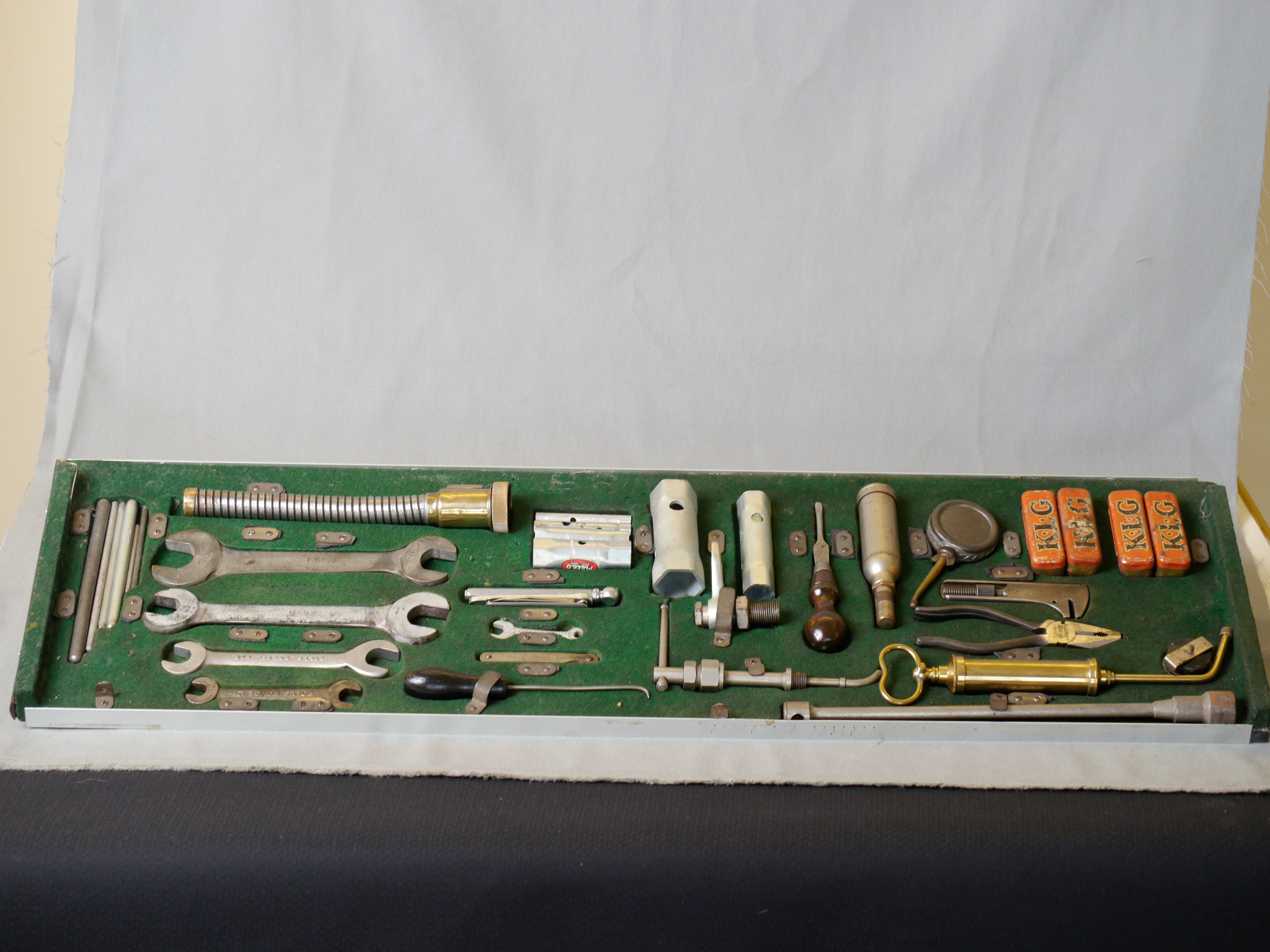 Bonhams Cars : A large complete Rolls-Royce Phantom III tool kit.