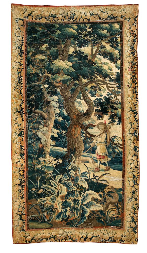 Bonhams : A Flemish Baroque tapestry panel Oudenaarde, second half 17th ...