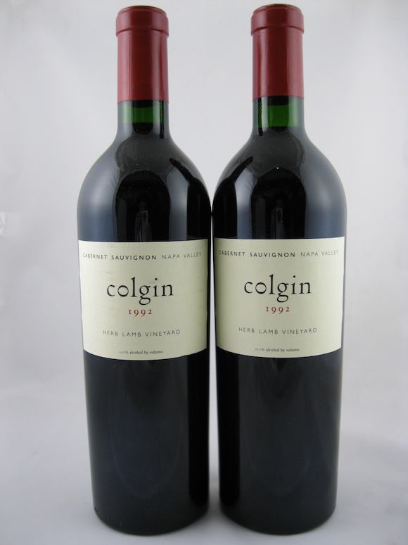 Bonhams : Colgin Cabernet Sauvignon, Herb Lamb 1992 (4)