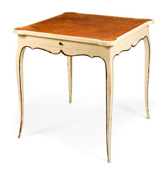 Bonhams : A Rococo Style Card Table French, second quarter of the 20th ...