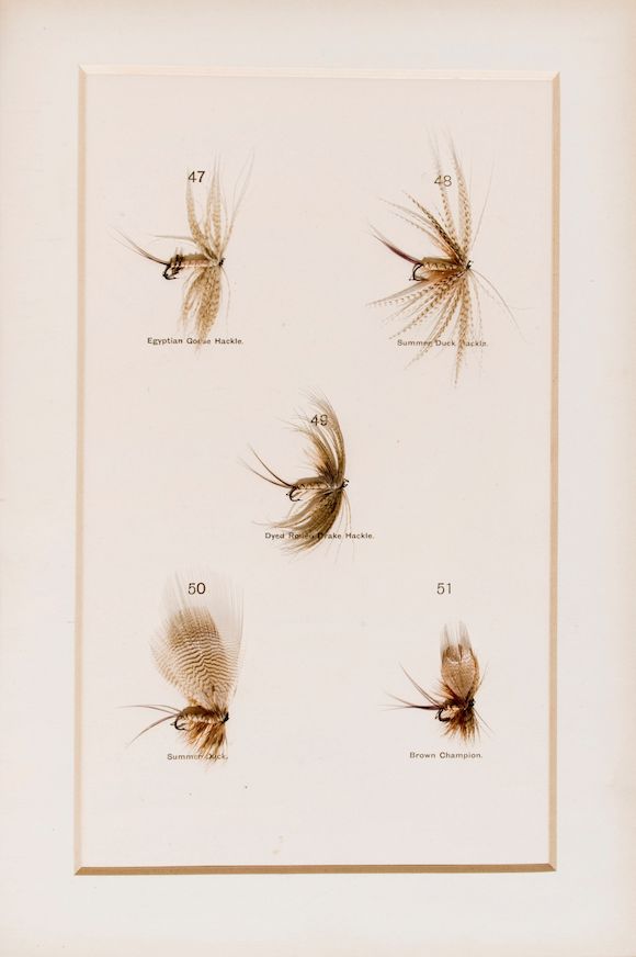 Bonhams : ANGLING. HALFORD, FREDERIC M. Dry Fly Entomology. A Brief ...