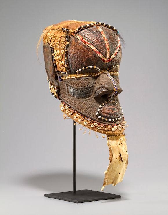 Bonhams : Kuba Helmet Mask, Bushoong, Central Congo Region, Democratic ...