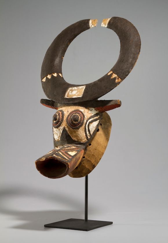 Bonhams : Bwa/Nuna Buffalo Mask, Southeast Region, Black Volta Basin ...