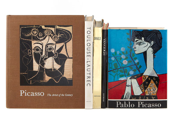 Bonhams : MODERN ART. 5 volumes. 4to. Original cloth, dust jackets.