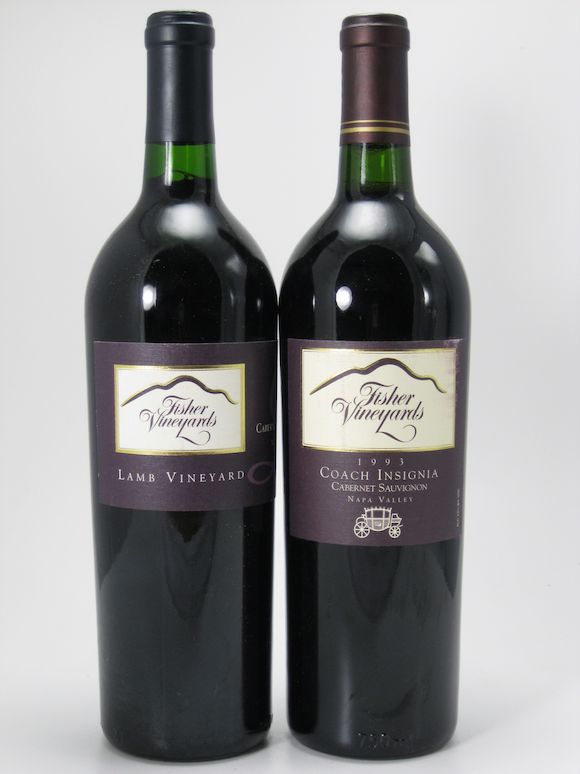 Bonhams : Fisher Cabernet Sauvignon, Coach Insignia 1993 (12)Fisher ...