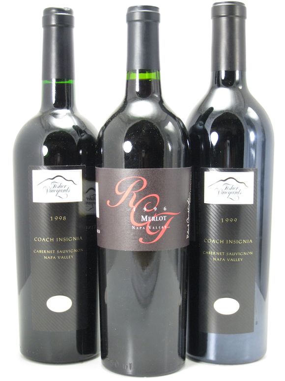 Bonhams : Fisher Cabernet Sauvignon, Coach Insignia 1998 (6)Fisher ...