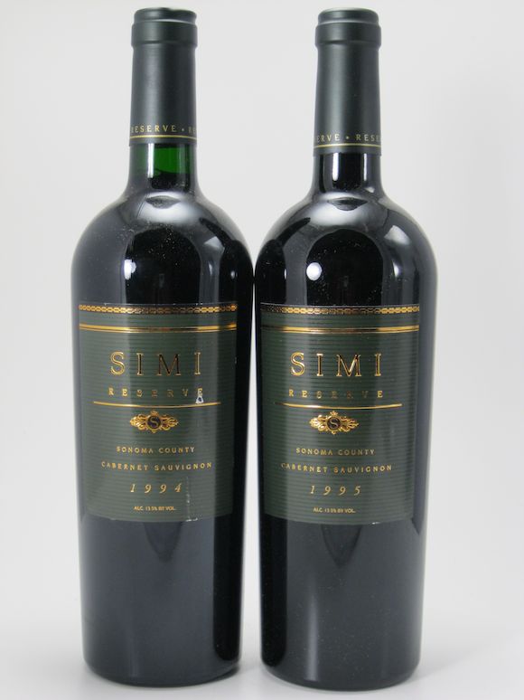 Bonhams : Simi Reserve Cabernet Sauvignon 1994 (12) Simi Reserve ...