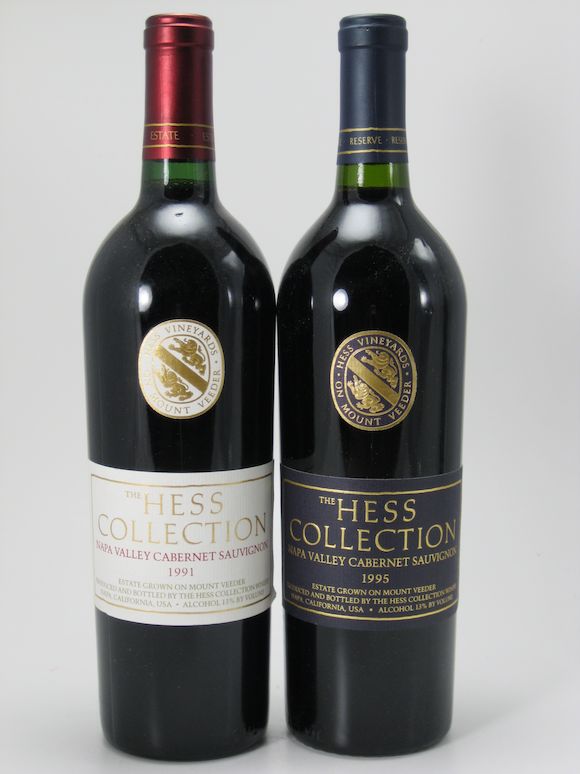 Bonhams : Hess Collection Cabernet Sauvignon 1991 (5) Hess Collection ...