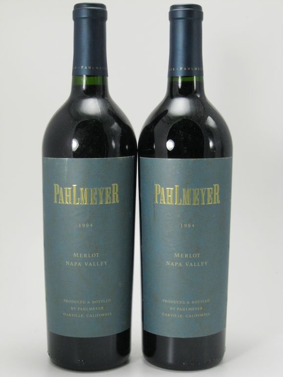 Bonhams : Pahlmeyer Merlot 1994 (12)