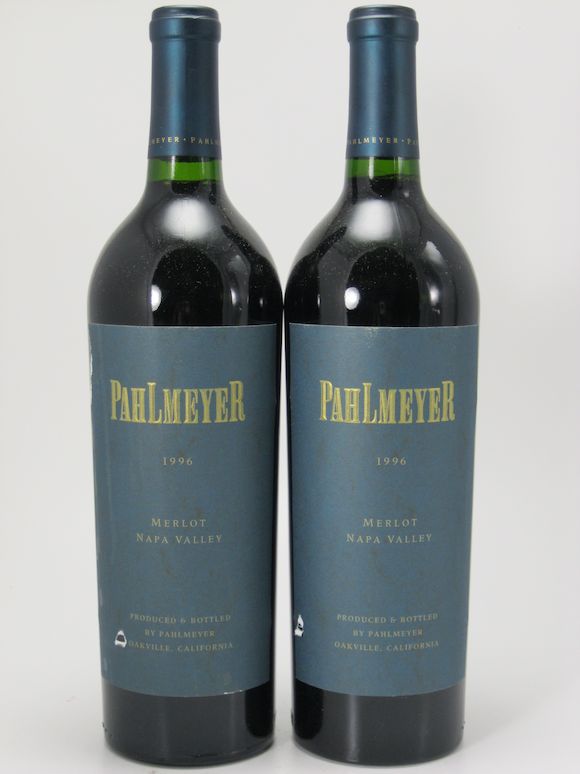 Bonhams : Pahlmeyer Merlot 1996 (12)