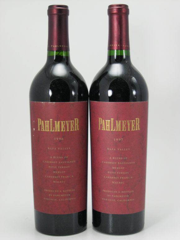 Bonhams : Pahlmeyer Red 1996 (5) Pahlmeyer Red 1997 (6)