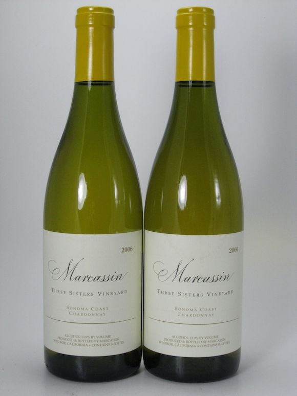 Bonhams : Marcassin Chardonnay, Three Sisters 2006 (7)