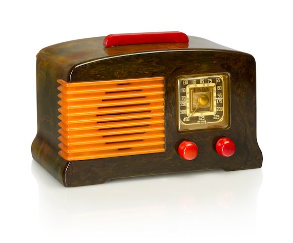 Bonhams : A Fada 188 All American 1942 With marbleized blue case, red ...