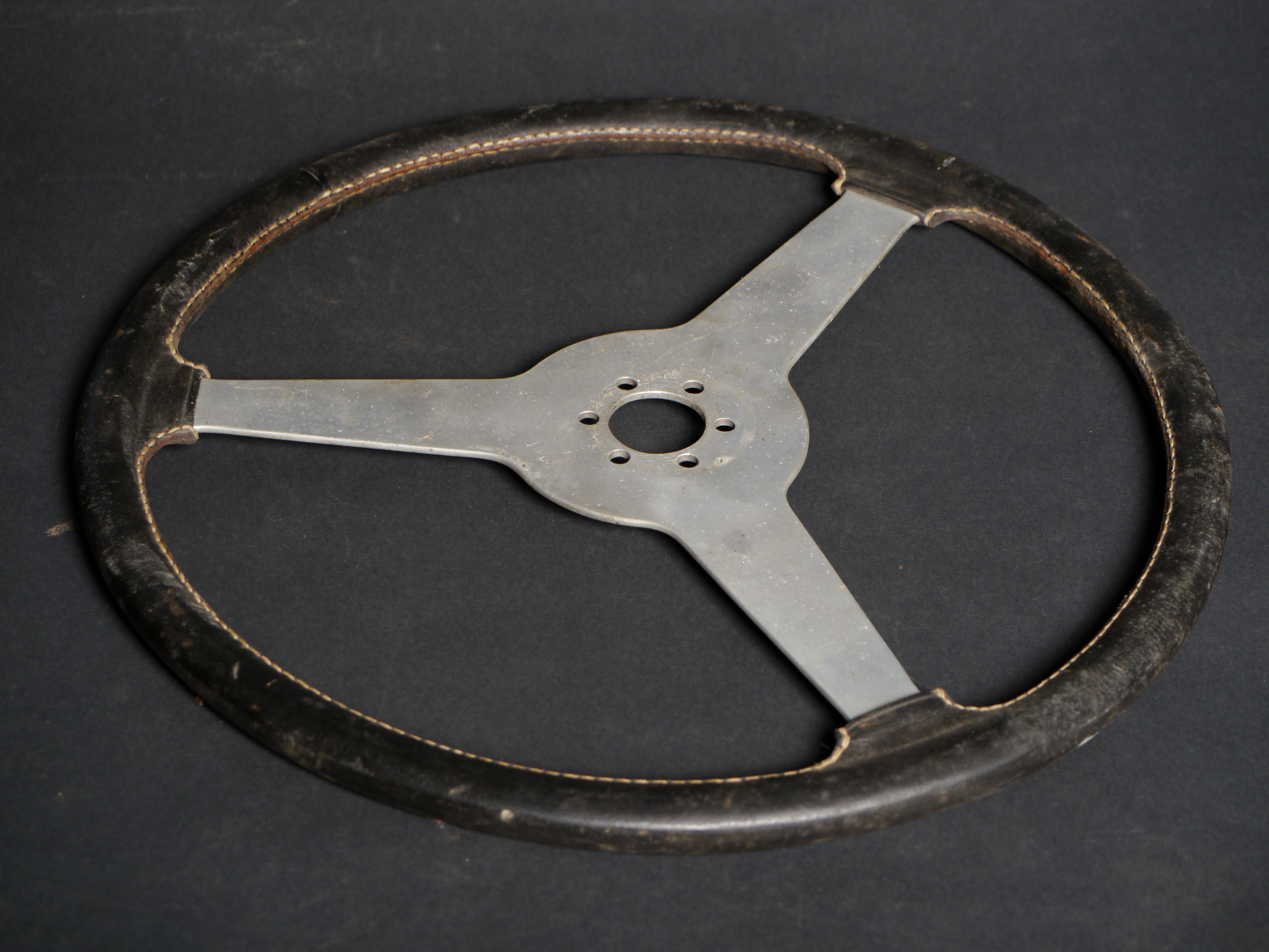 Bonhams Cars : An original Cooper steering wheel,
