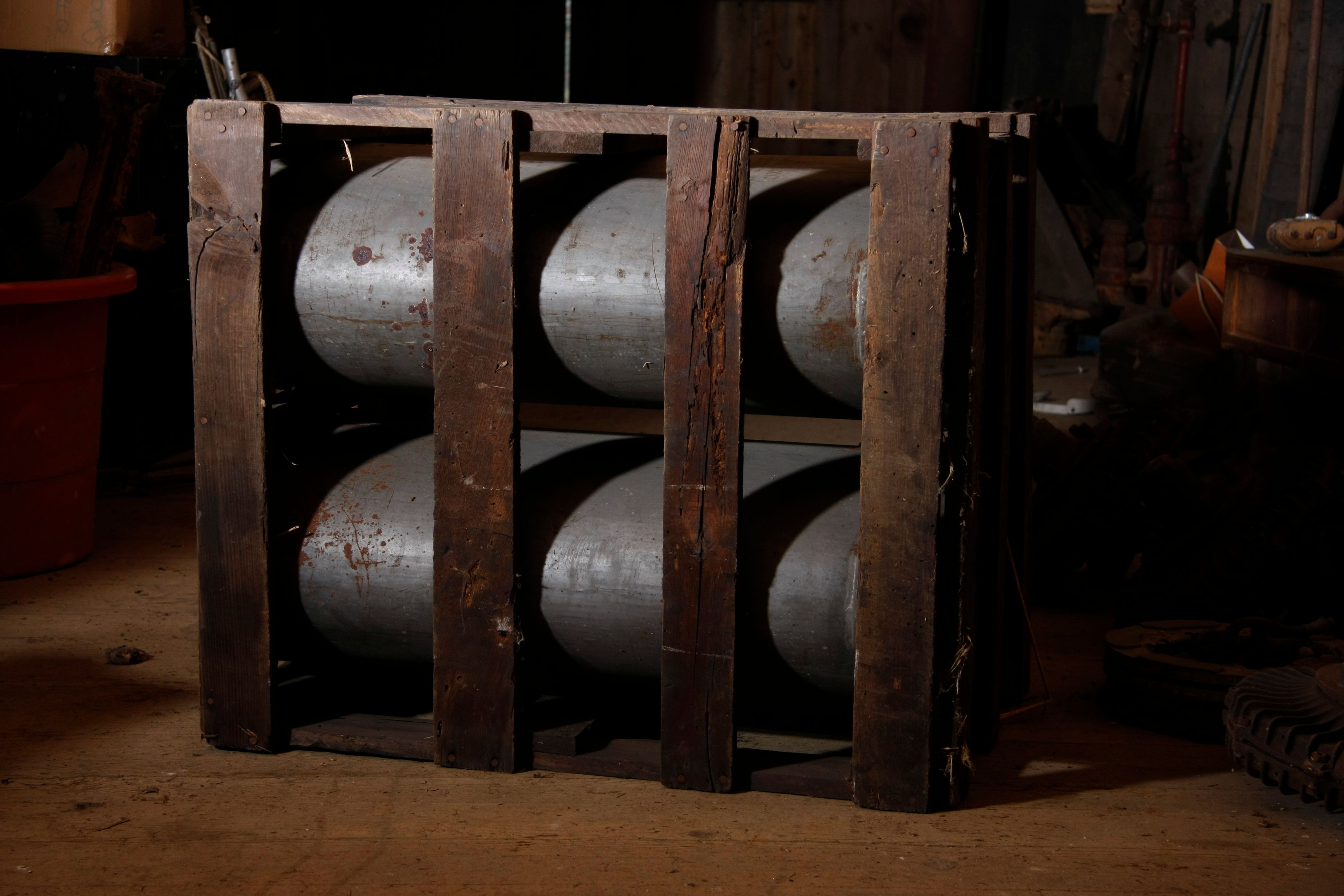 Bonhams Cars : A pair of new-in-crate duPont gas tanks,