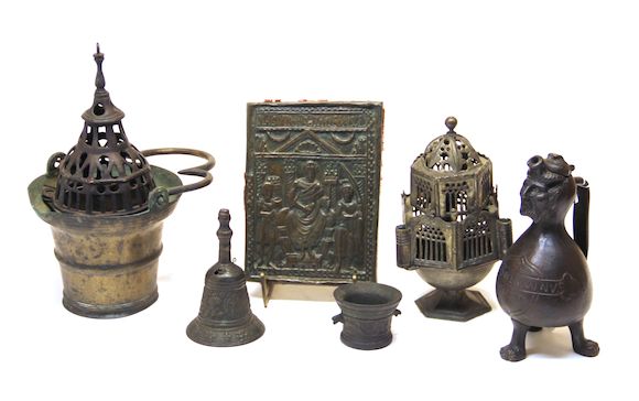 Bonhams : An assembled group of seven bronzes 16th through 19th century