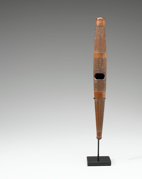 Bonhams : Fine and Rare Maori Bugle Flute, New Zealand