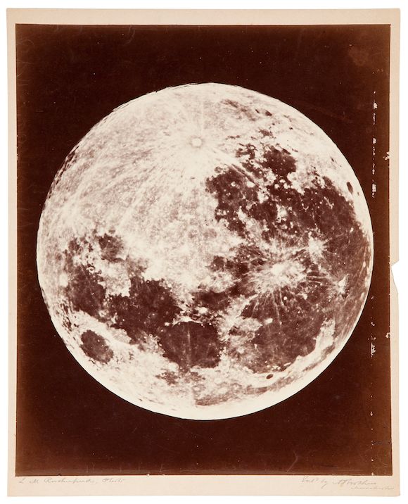 Bonhams : RUTHERFURD, LEWIS MORRIS. 1816-1892. 3 views of the Moon ...