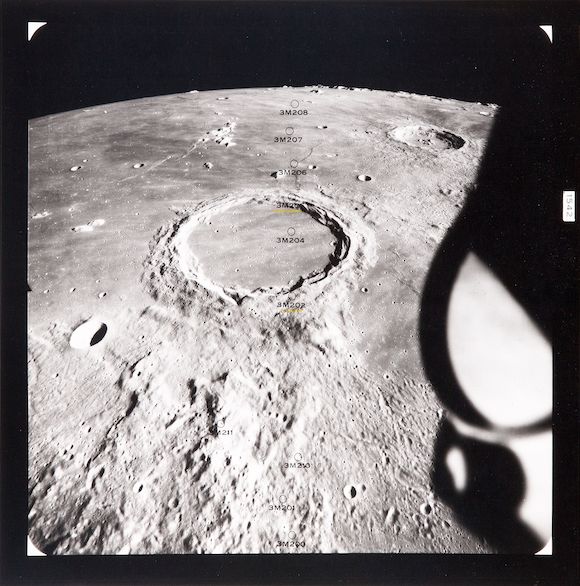 Bonhams : APOLLO 16. Group of 41 photographs of the lunar surface taken ...