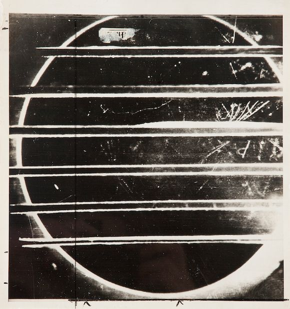 Bonhams : COSMIC RAYS. Cosmic rays, photographed through the opening of ...