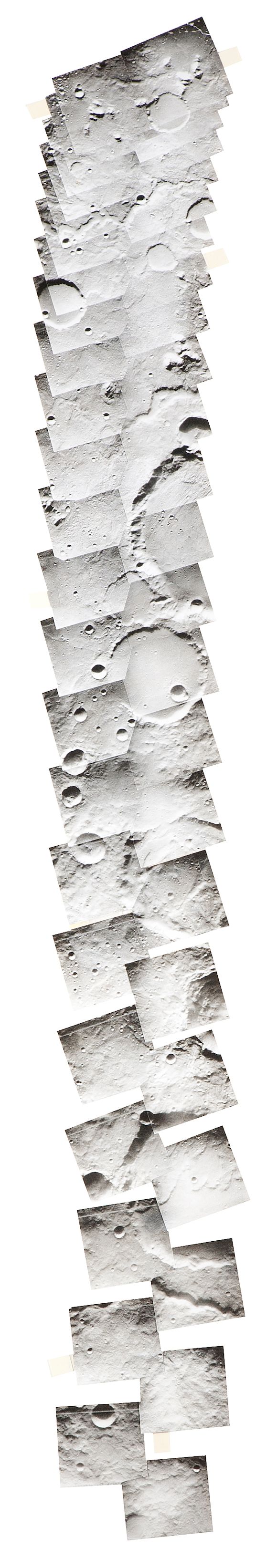 Bonhams : VIKING ORBITER. Hand mosaic of Mars, c.1979,