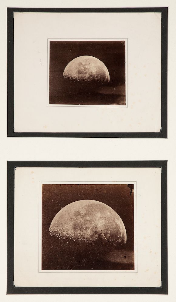 Bonhams : DE LA RUE, WARREN. 1815-1889, attributed. 2 views of the Moon ...