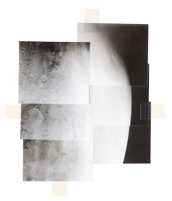 Bonhams : VIKING ORBITER. Hand mosaic of Mars, c.1979,