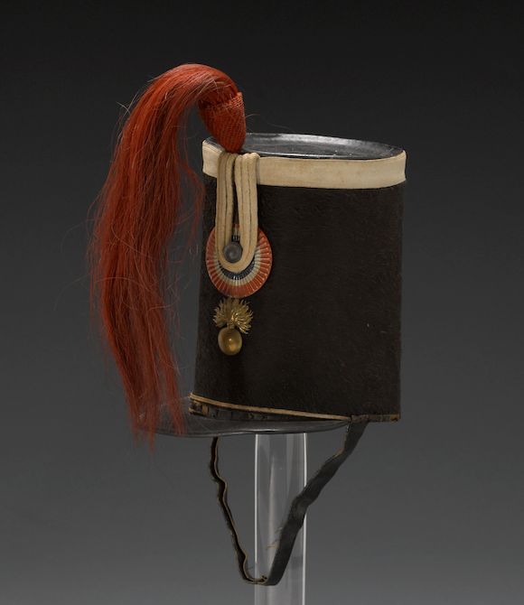 Bonhams : A French other ranks shako for the Garde Nationale