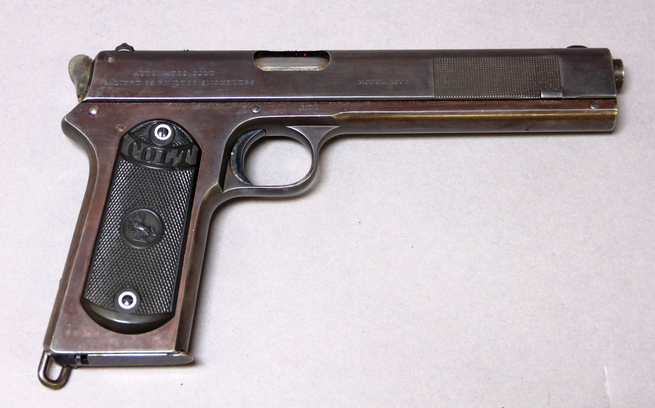 Bonhams : A scarce U.S. Colt Model 1902 Military semi-automatic pistol ...