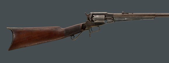 Bonhams : A scarce .44 caliber Remington New Model revolving percussion ...