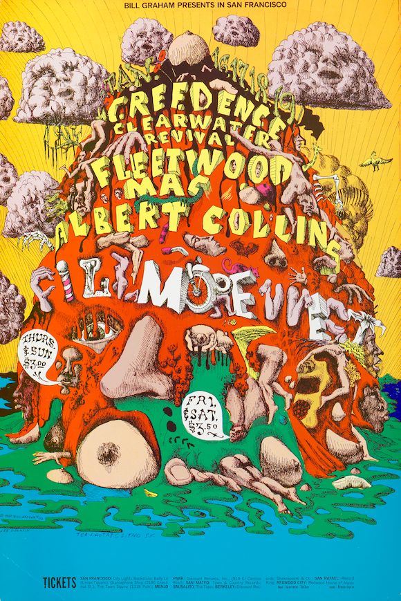 Bonhams : A group of Bill Graham posters