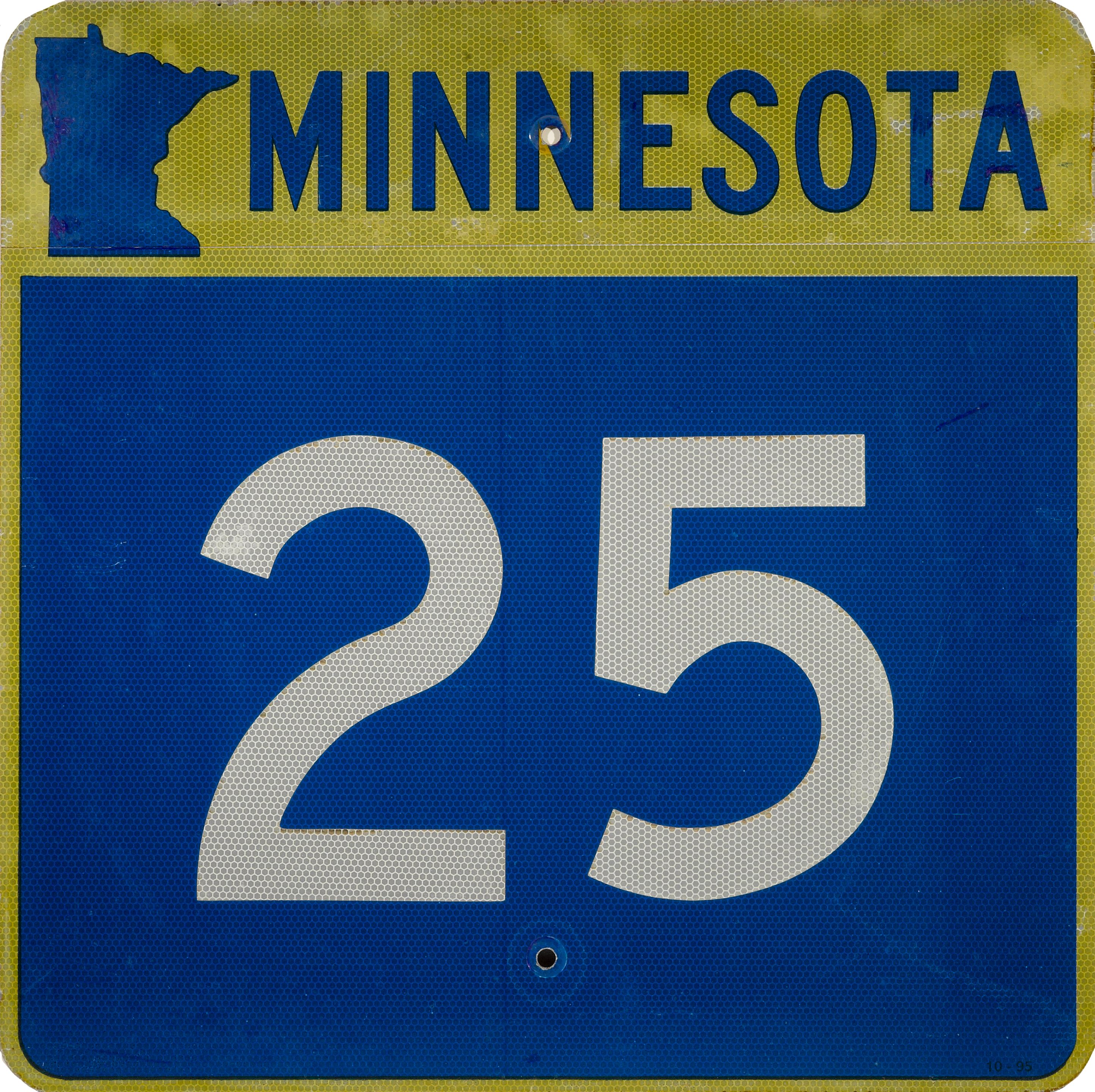 Bonhams Cars : A Minnesota Route 25 sign,